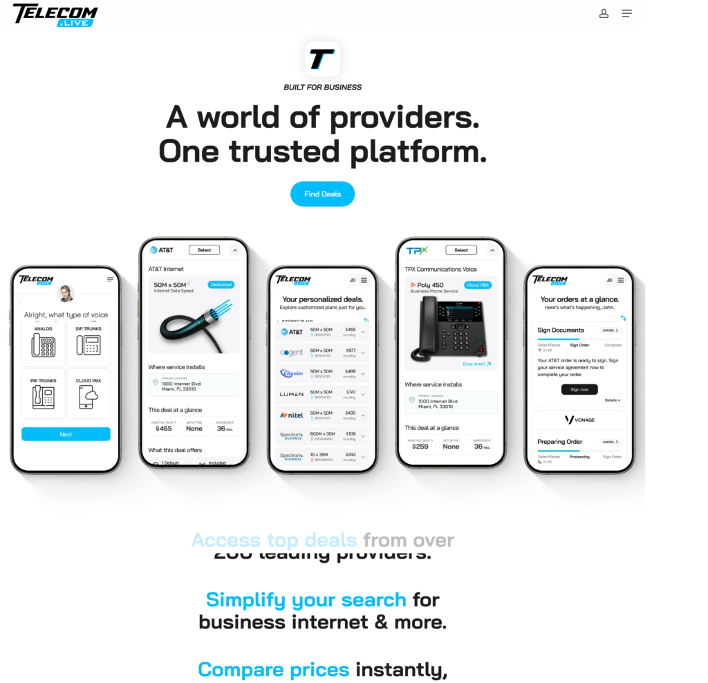 Telecom Live | Logical Web Solutions